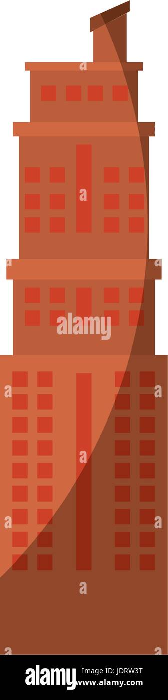 urban building tower icon vector graphic illustration Stock Vector ...
