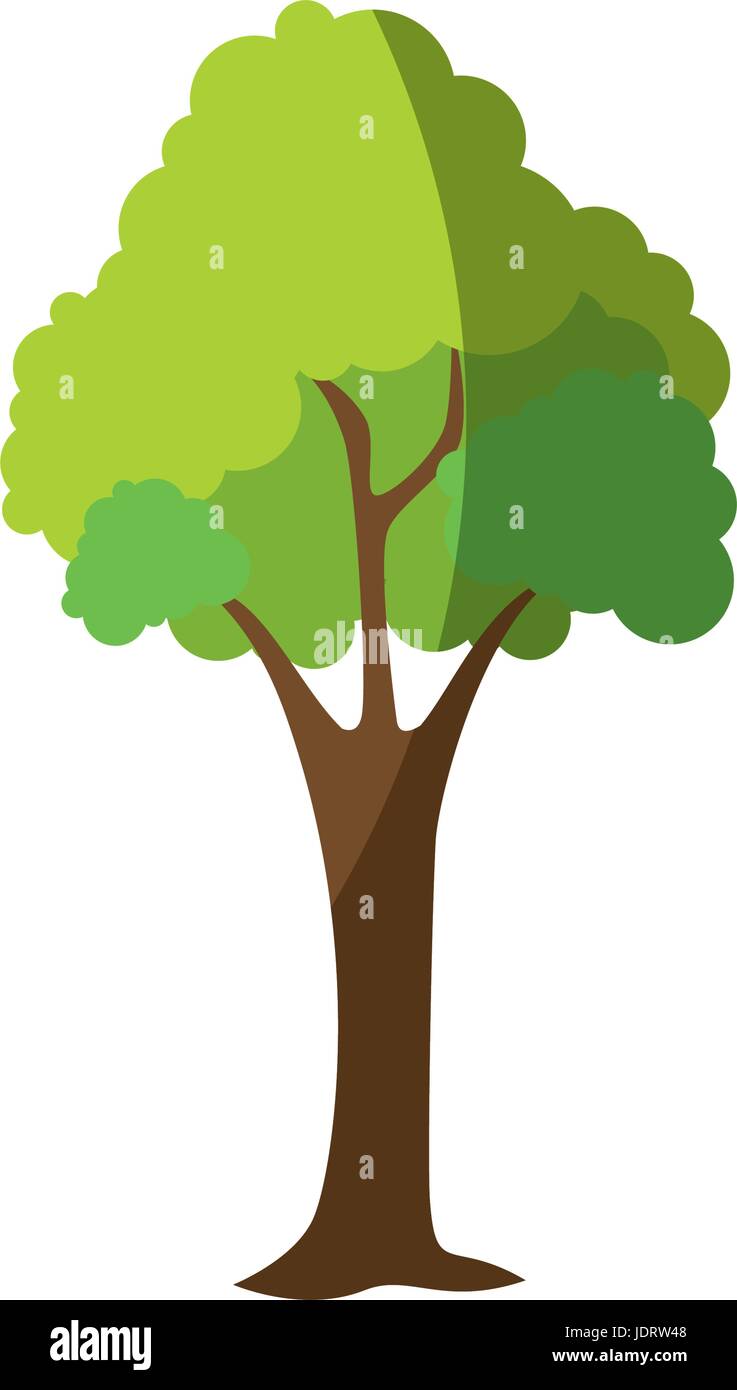 nature tree symbol icon vector graphic illustration Stock Vector Image ...