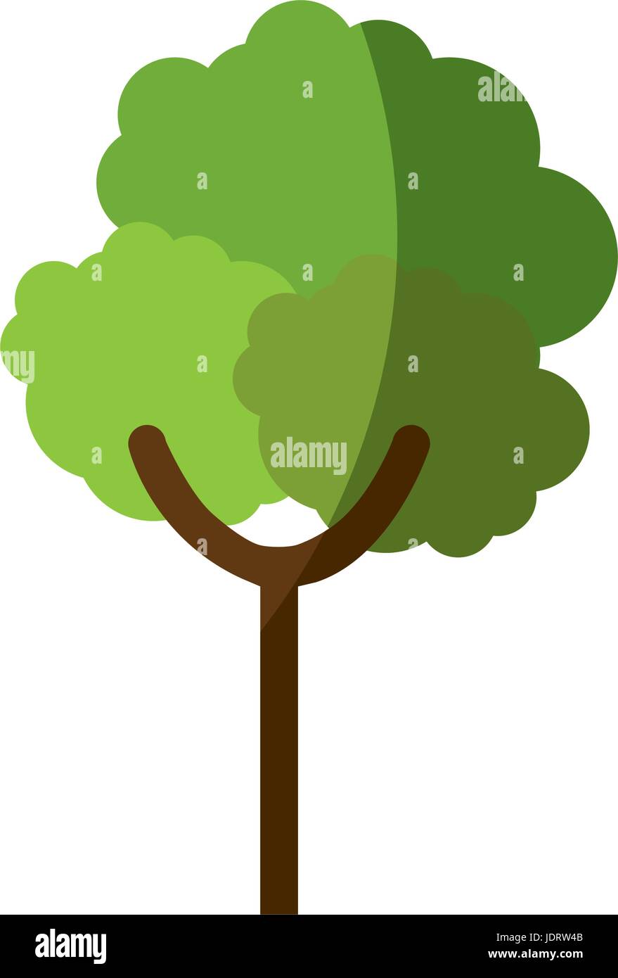 nature tree symbol icon vector graphic illustration Stock Vector Image ...