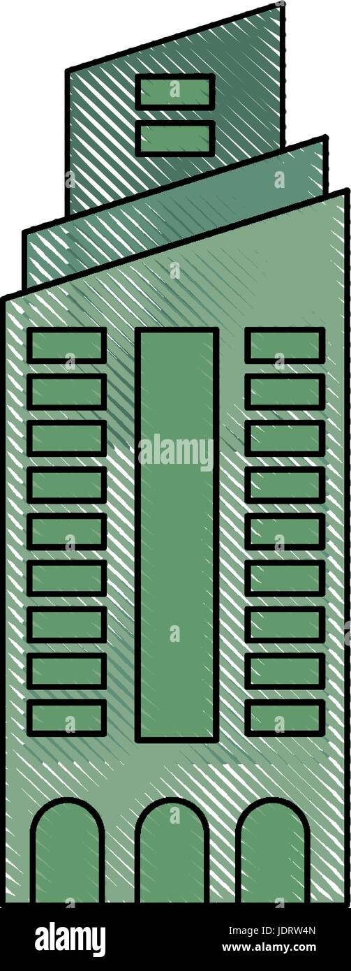 isolated building tower icon vector graphic illustration Stock Vector ...