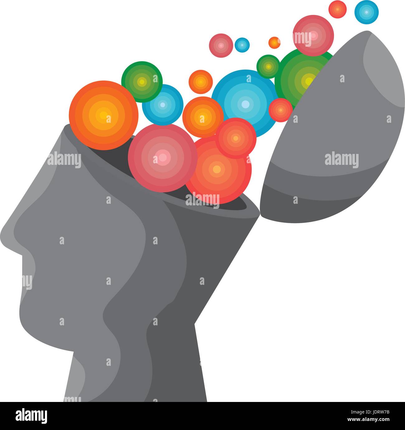 Open mind Stock Vector Images - Alamy