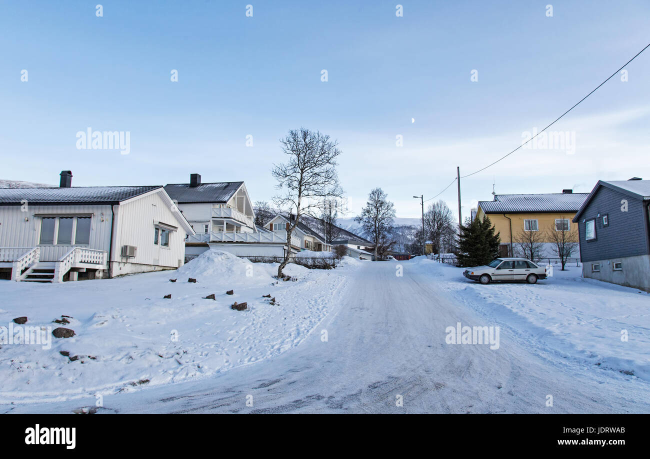 Tromso winter panorama hi-res stock photography and images - Alamy