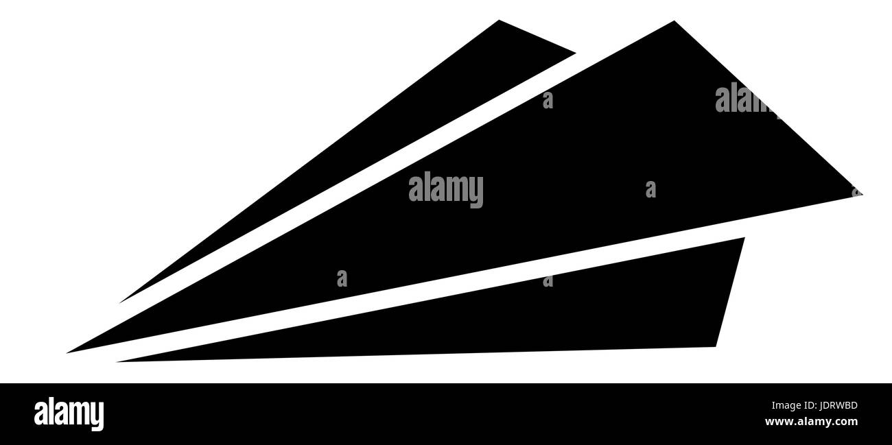 isolated paper airplane vector illustration graphic design Stock Vector ...