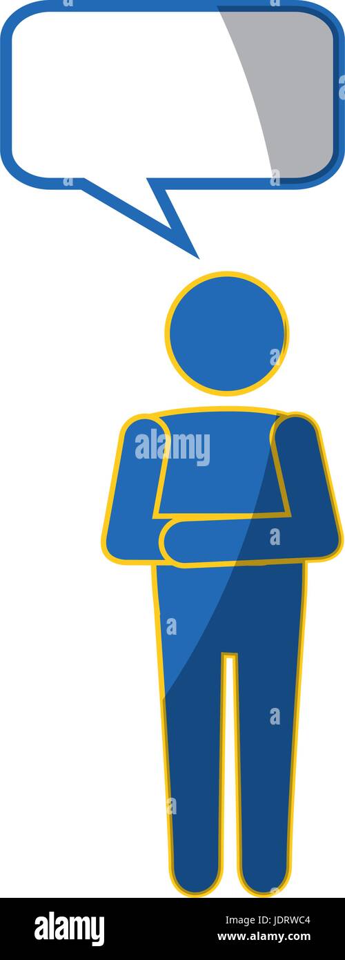 man thinking icon vector illustration graphic design Stock Vector Image ...