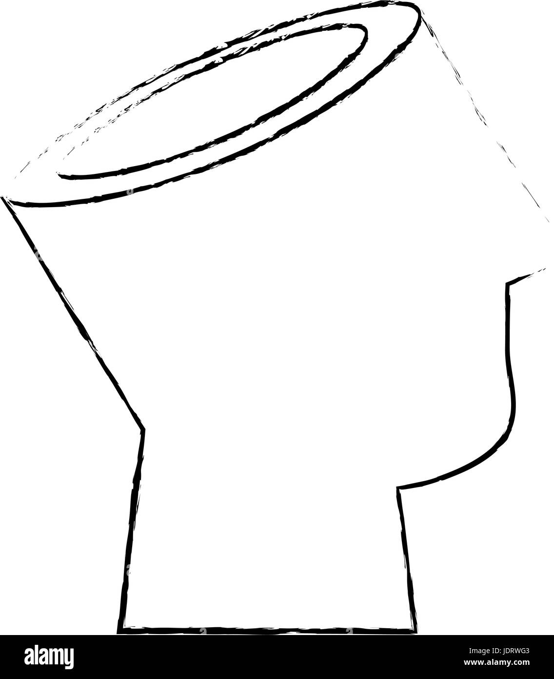 isolated abstract open mind vector illustration graphic design Stock ...