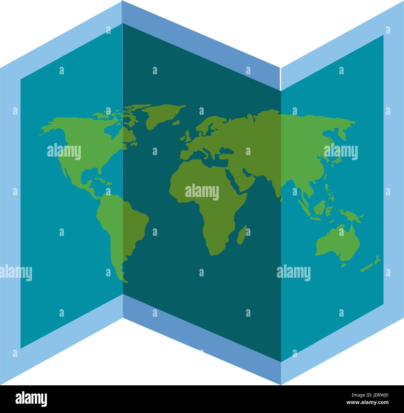 isolated world map icon vector graphic illustration Stock Vector Image ...