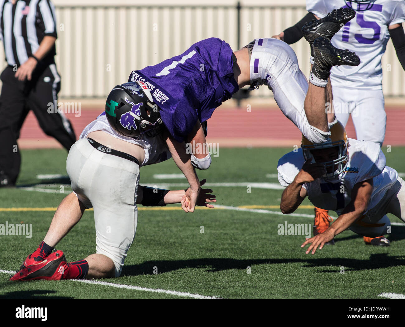 NORCAL Lions Club Football All Star game in Oroville, California Stock ...