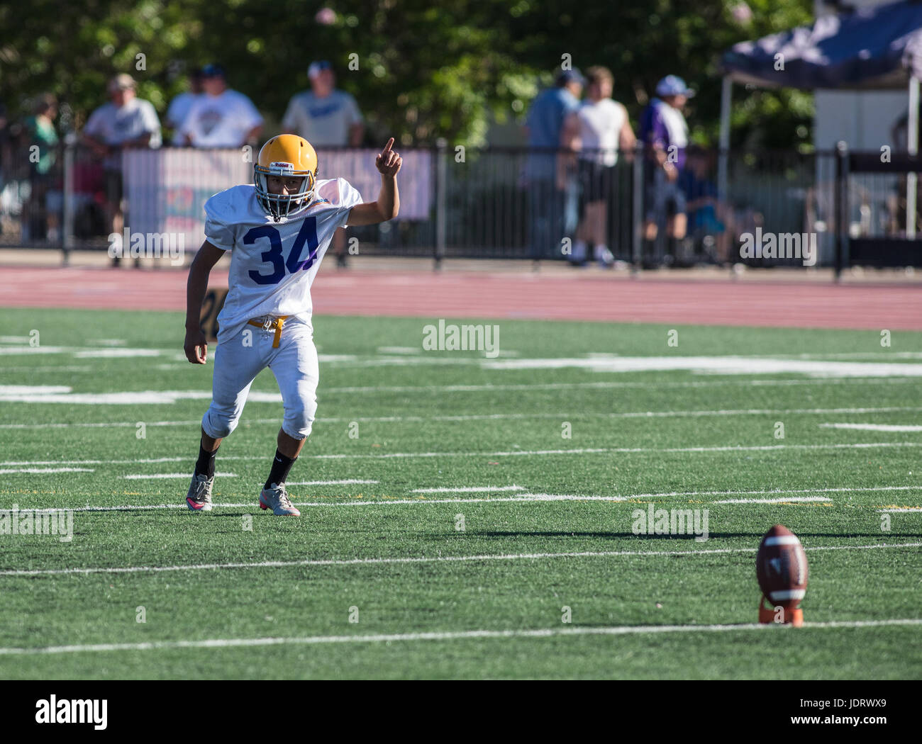 NORCAL Lions Club Football All Star game in Oroville, California Stock ...