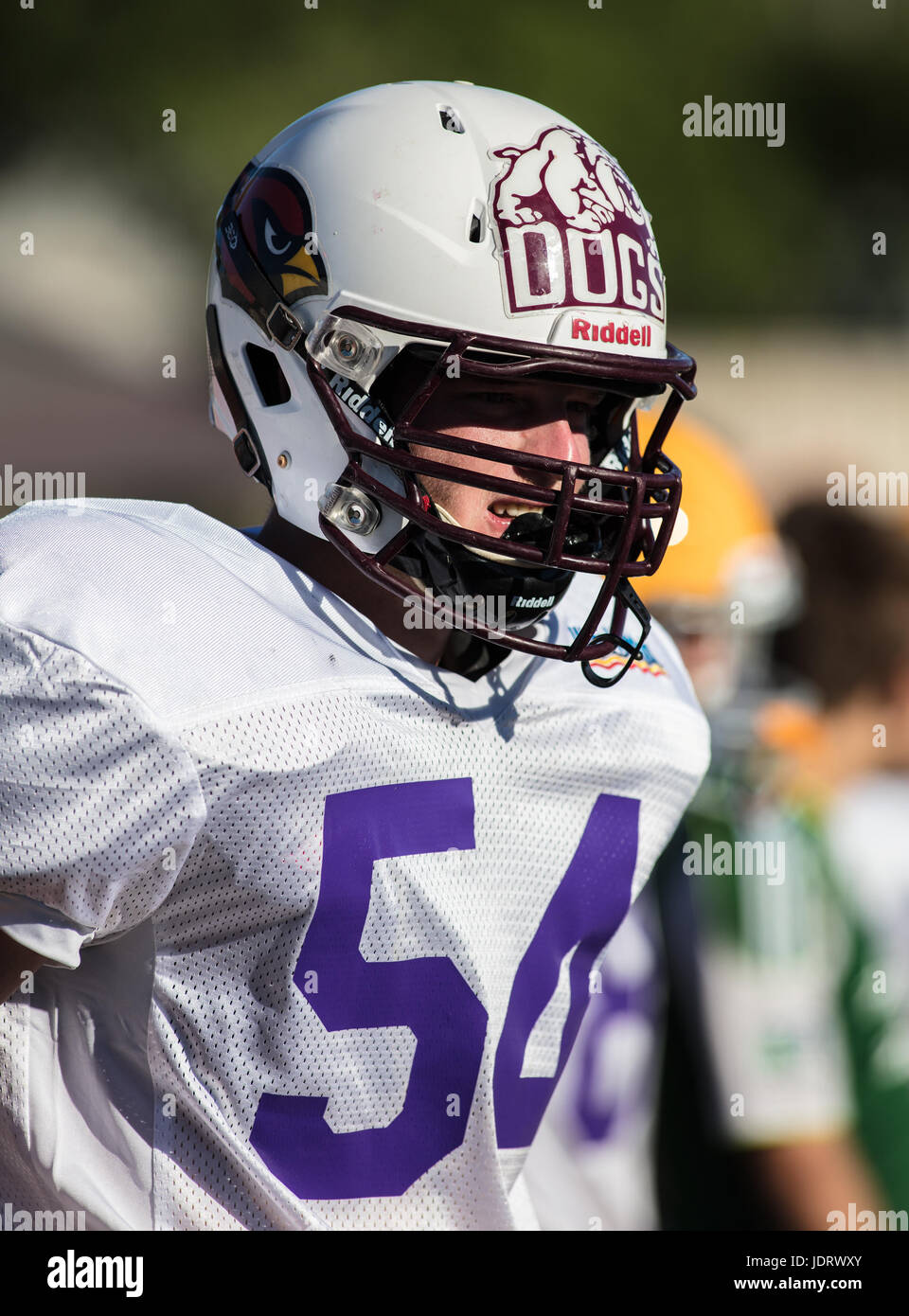 NORCAL Lions Club Football All Star game in Oroville, California Stock ...