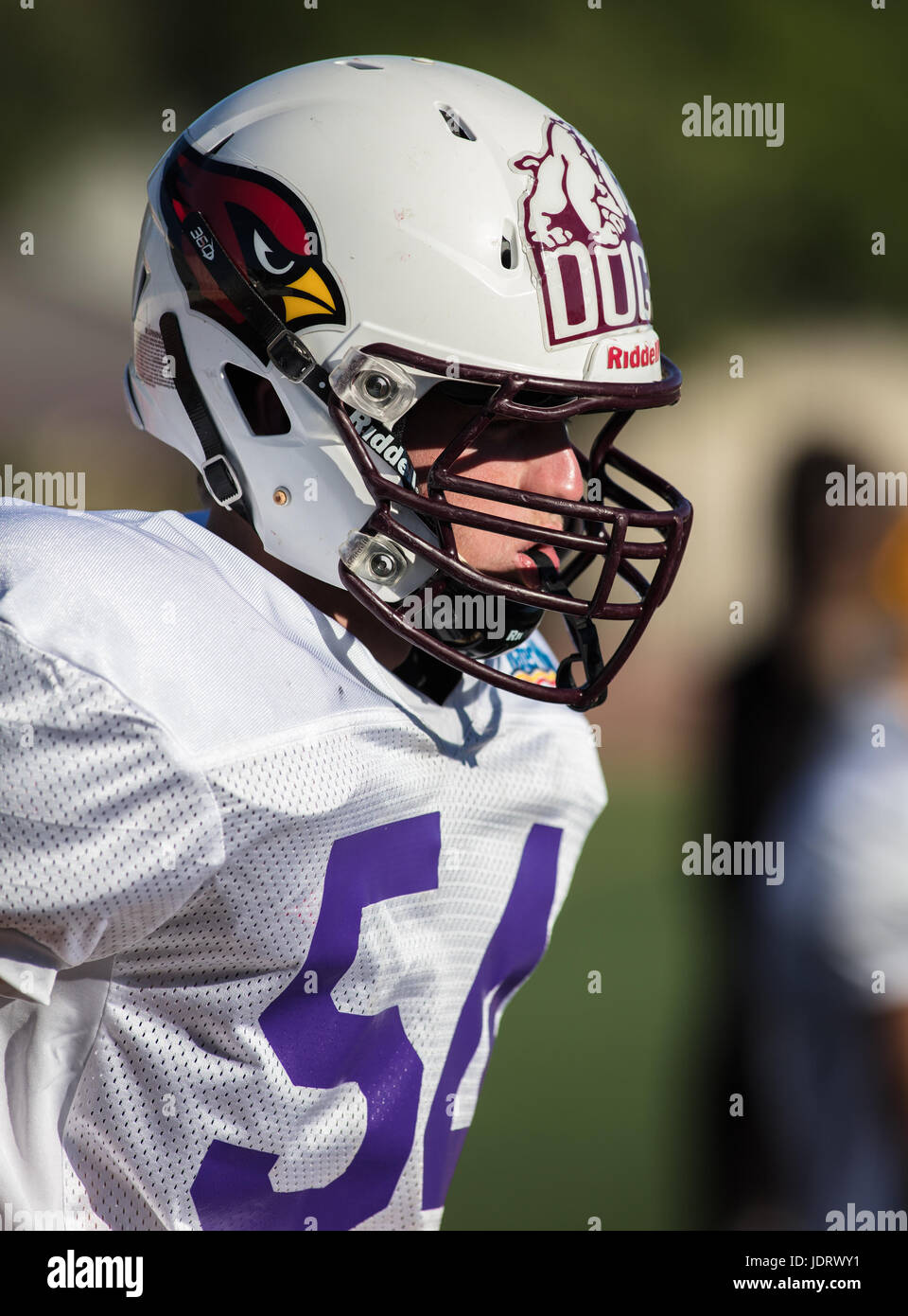 NORCAL Lions Club Football All Star game in Oroville, California Stock ...