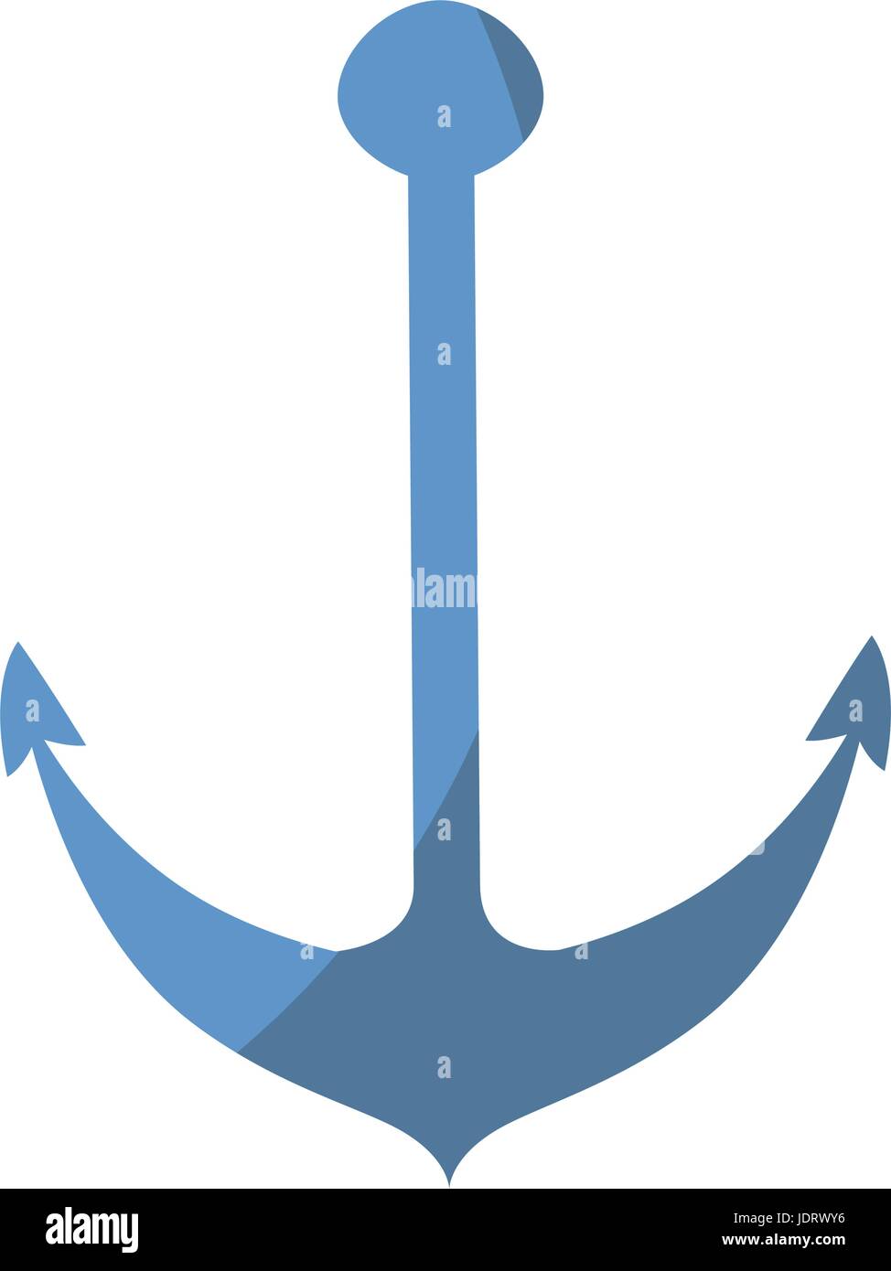 isolated heavy anchor icon vector graphic illustration Stock Vector ...