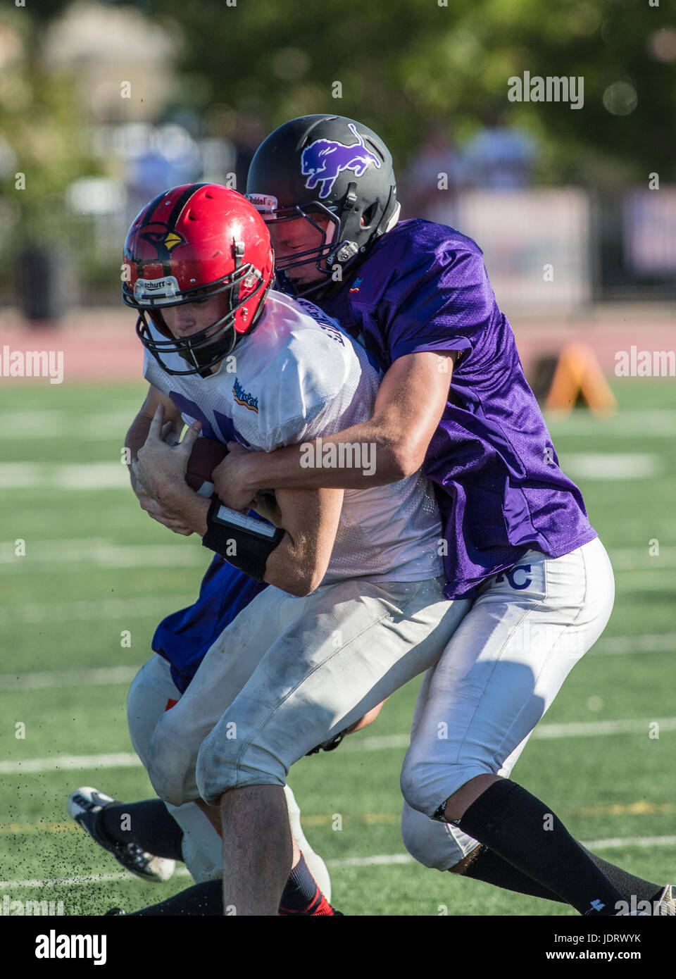 NORCAL Lions Club Football All Star game in Oroville, California Stock ...
