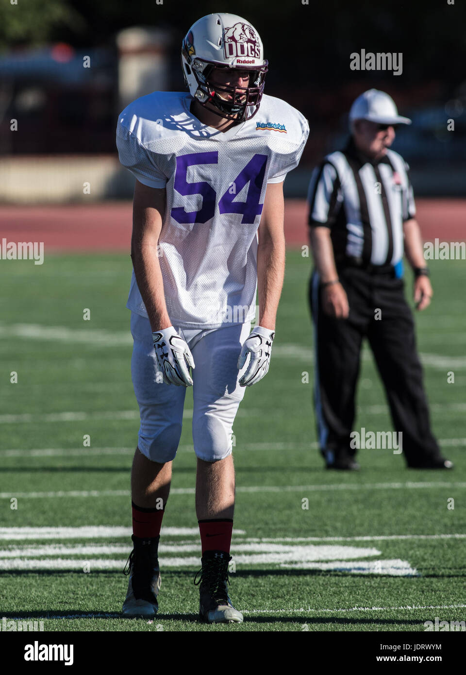 NORCAL Lions Club Football All Star game in Oroville, California Stock ...