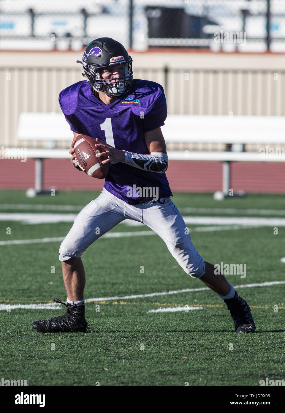 NORCAL Lions Club Football All Star game in Oroville, California Stock ...