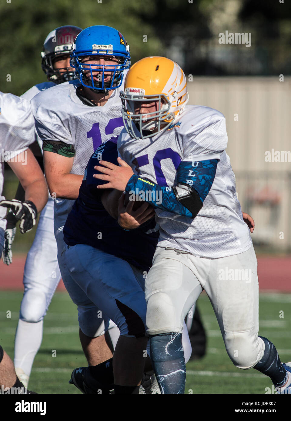 NORCAL Lions Club Football All Star game in Oroville, California Stock ...