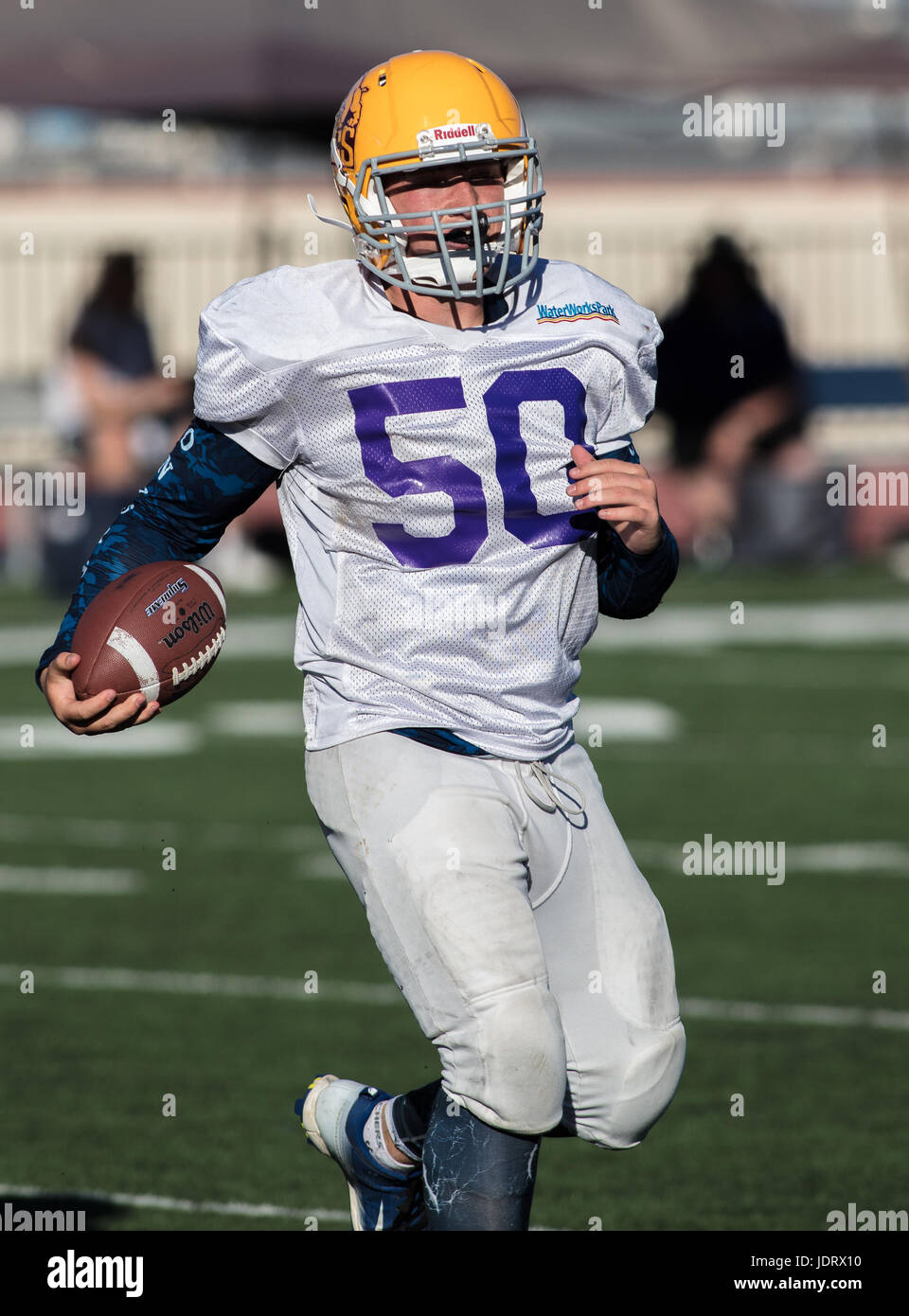 NORCAL Lions Club Football All Star game in Oroville, California Stock ...