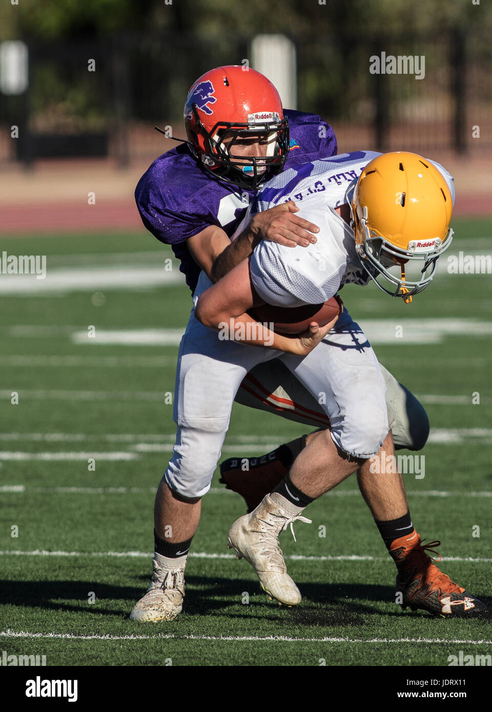 NORCAL Lions Club Football All Star game in Oroville, California Stock ...