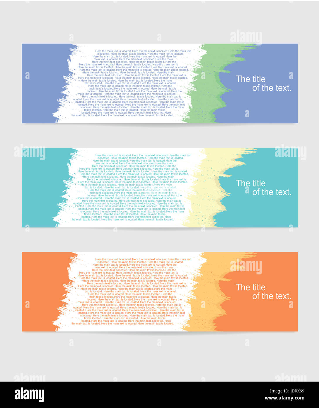 Vector design. Banner, flyer, template Stock Photo - Alamy