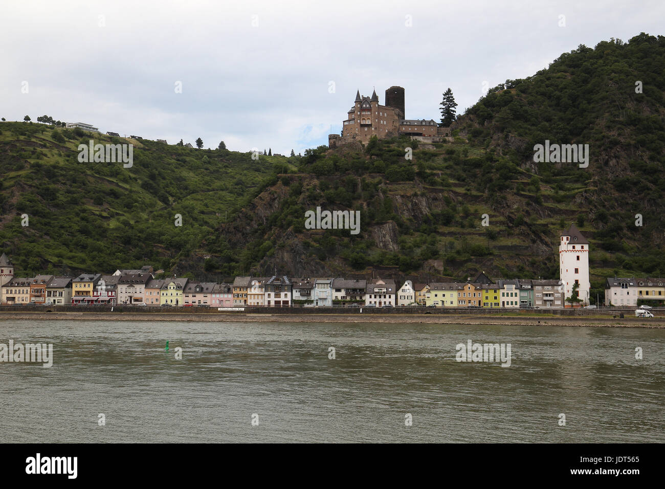 Katz Castle (German: Burg Katz) is a castle above the German town of St ...