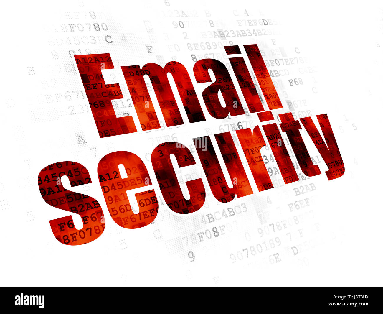 Security concept: Email Security on Digital background Stock Photo - Alamy