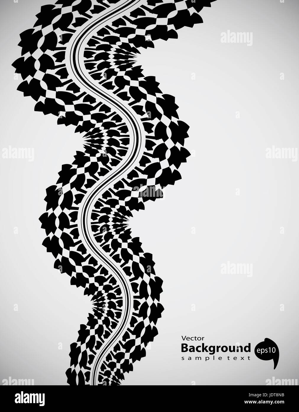 Bike tracks vector hi-res stock photography and images - Alamy