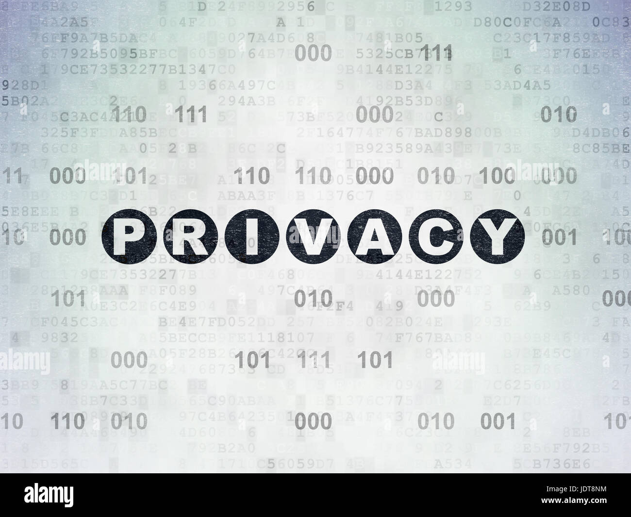 Security concept: Privacy on Digital Data Paper background Stock Photo ...