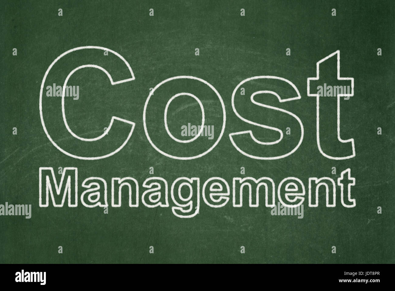 Business concept: Cost Management on chalkboard background Stock Photo ...