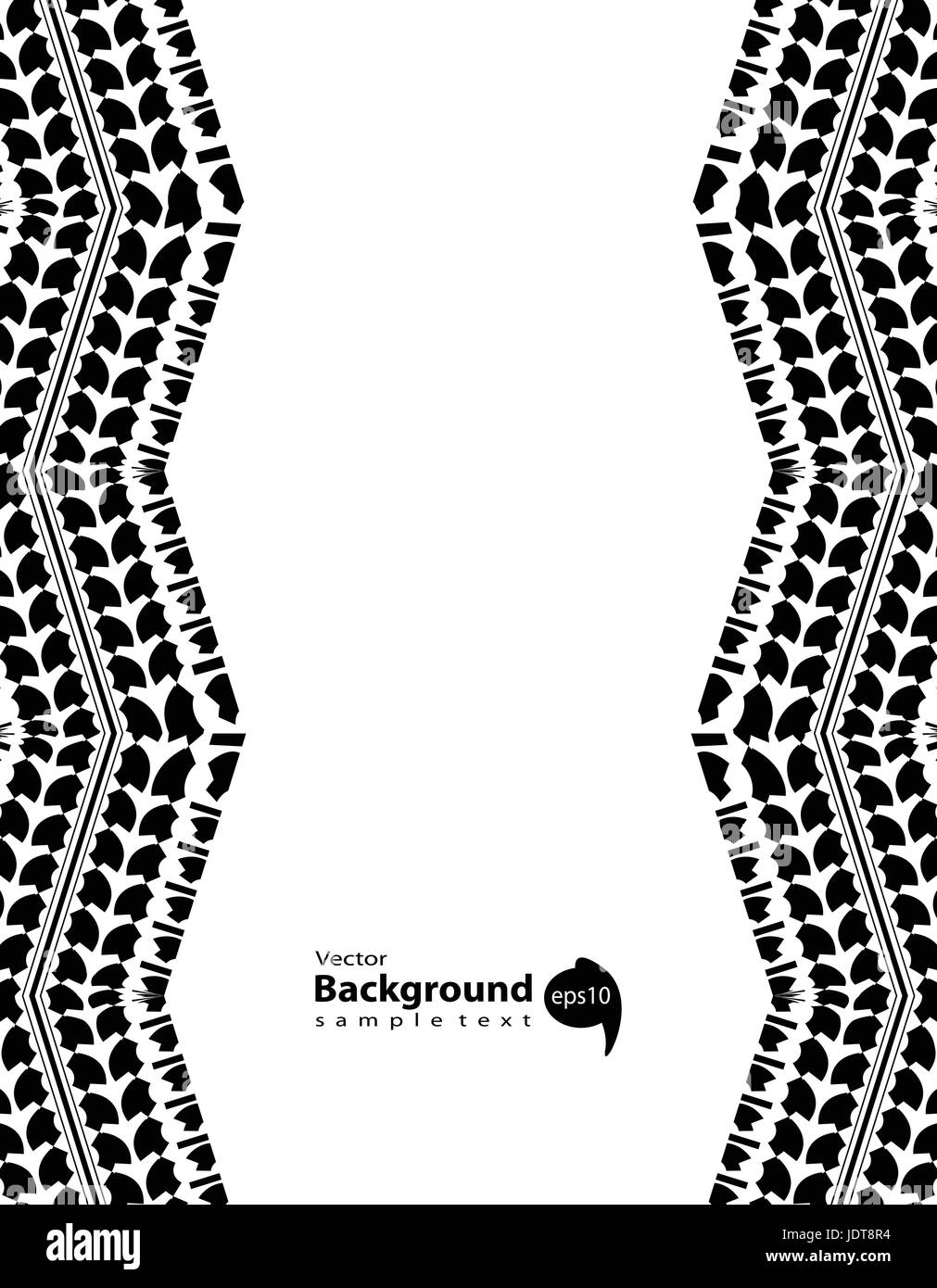 tire track abstract background, transportation design Stock Vector ...