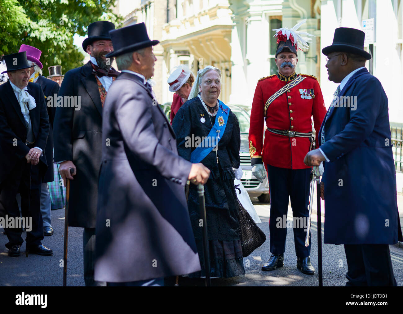 Victorian street festival hi-res stock photography and images - Alamy