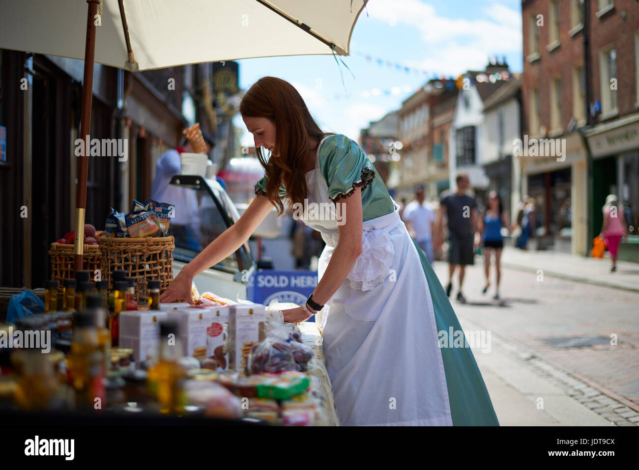 Victorian food stall hi-res stock photography and images - Alamy