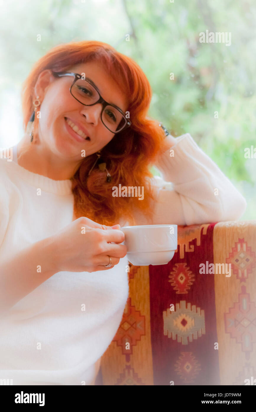 Turkish girl tea hi-res stock photography and images - Alamy