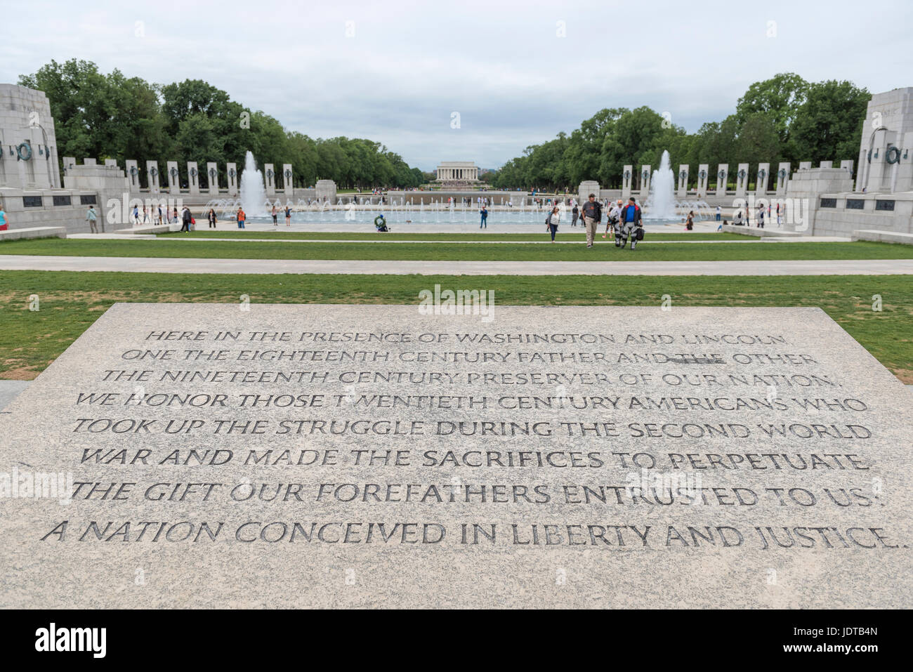 Plaque national world war ii memorial hi-res stock photography and images - Alamy