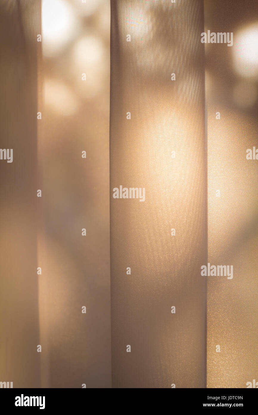 Soft beige background as net curtains on the window Stock Photo - Alamy