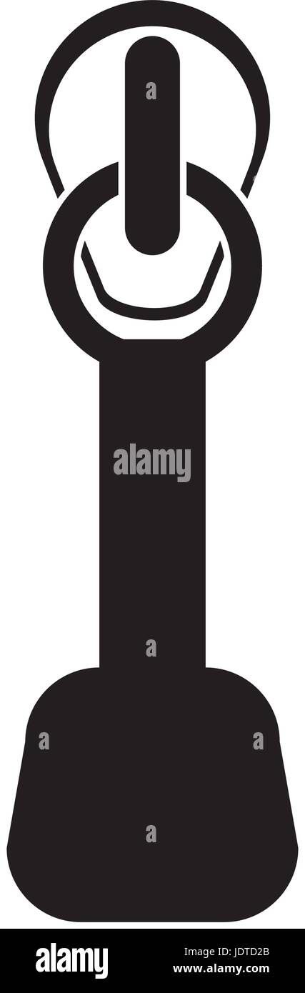 Zipper symbol icon vector illustration graphic design Stock Vector ...