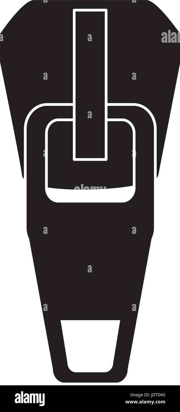 Zipper symbol icon vector illustration graphic design Stock Vector ...