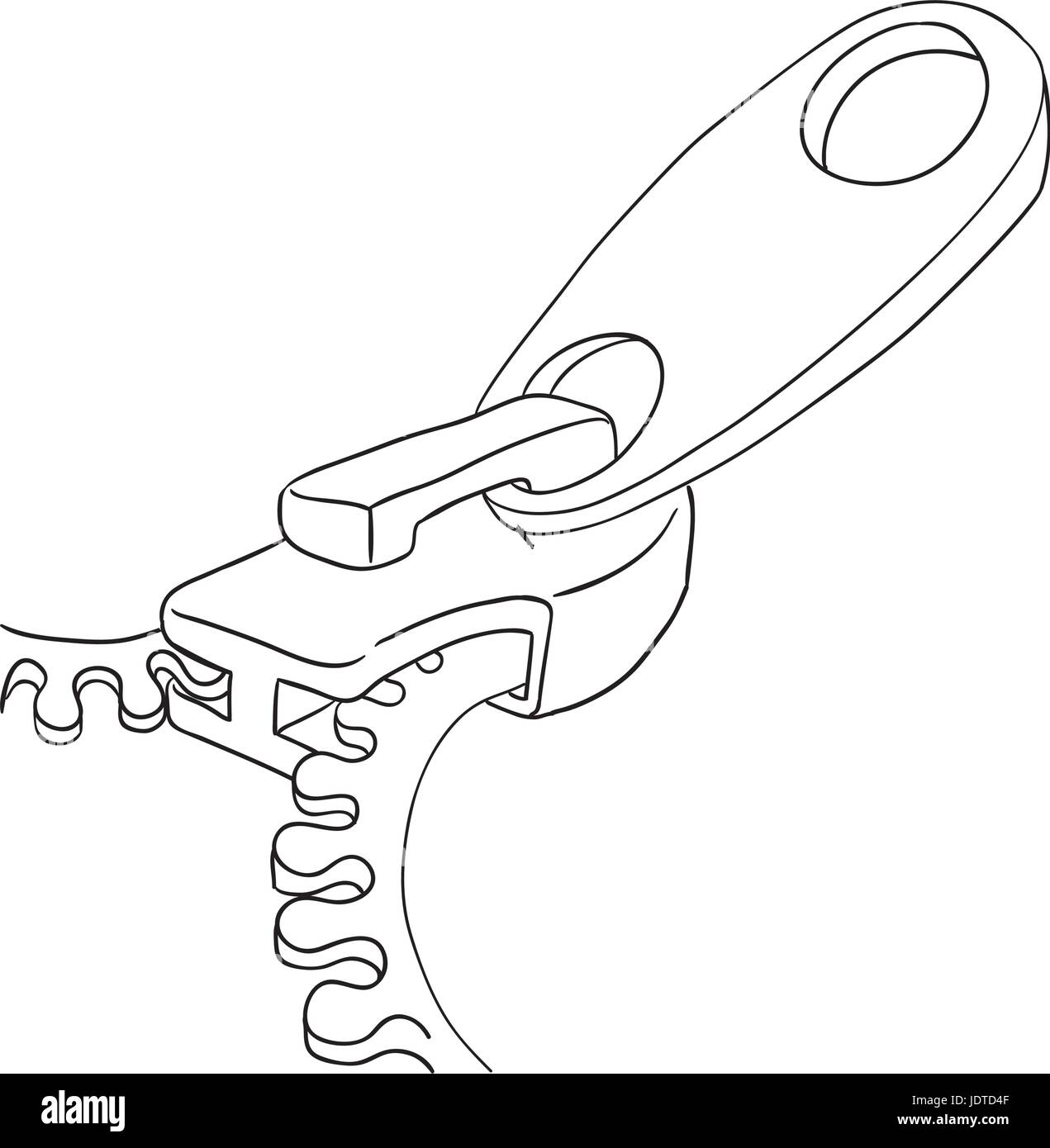 Zipper symbol icon vector illustration graphic design Stock Vector ...