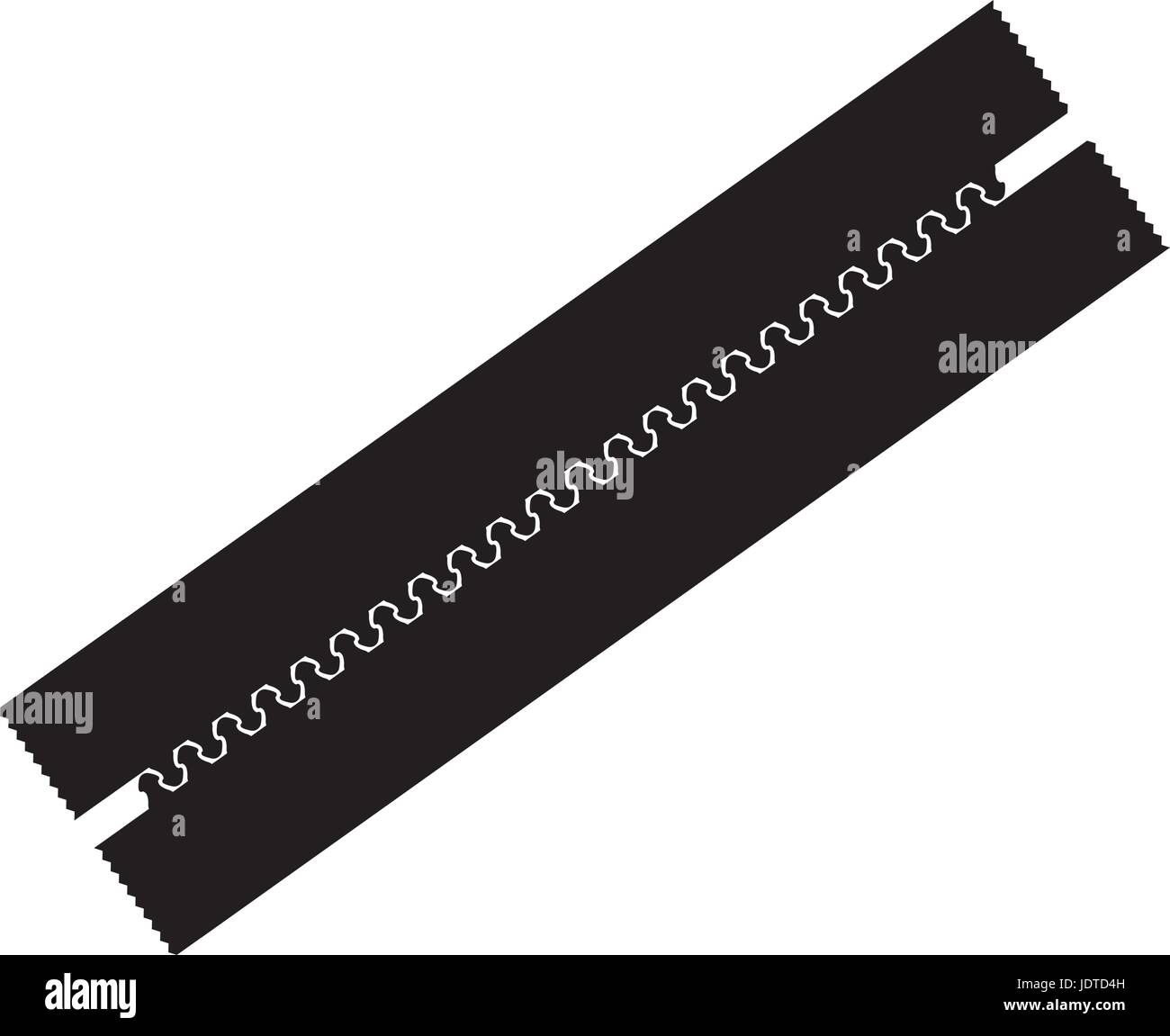 Zipper symbol icon vector illustration graphic design Stock Vector ...