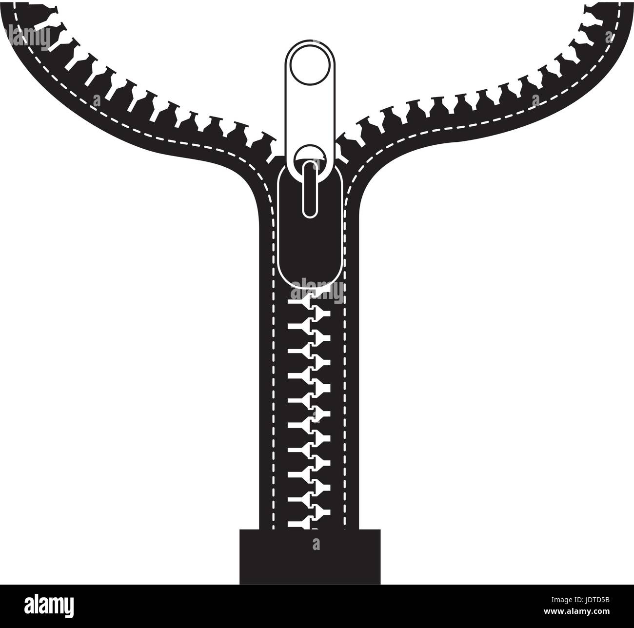 Zipper symbol icon vector illustration graphic design Stock Vector ...