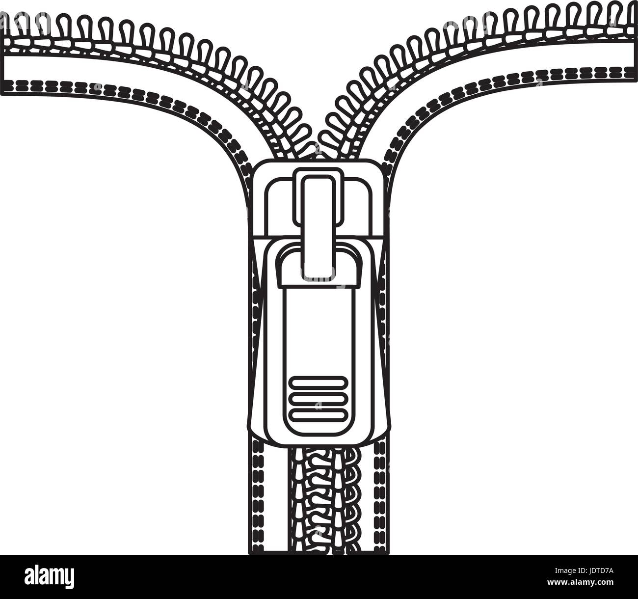 Zipper symbol icon vector illustration graphic design Stock Vector ...