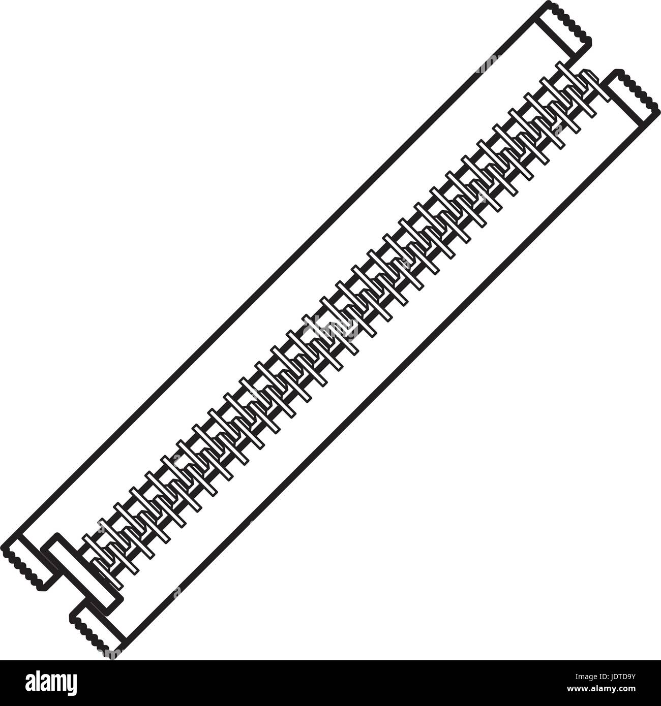 Zipper symbol icon vector illustration graphic design Stock Vector ...