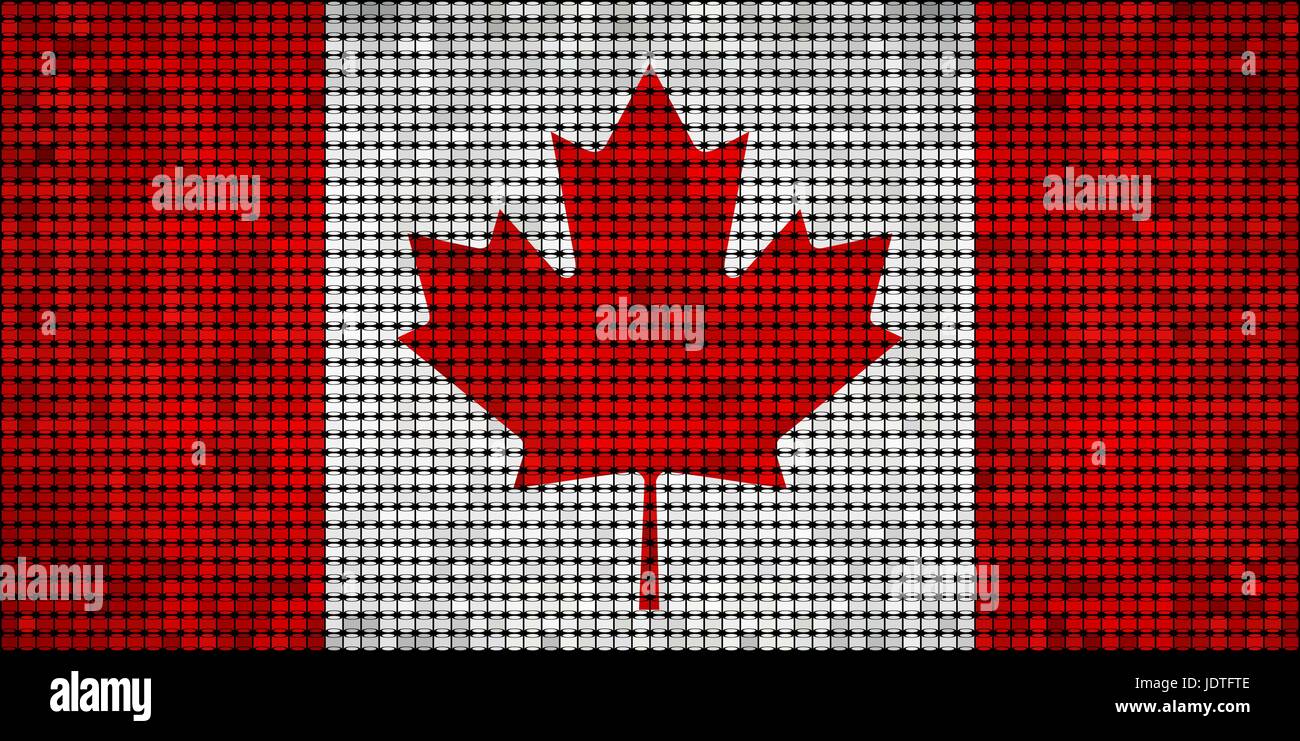 Canada mosaic Stock Vector Images - Alamy