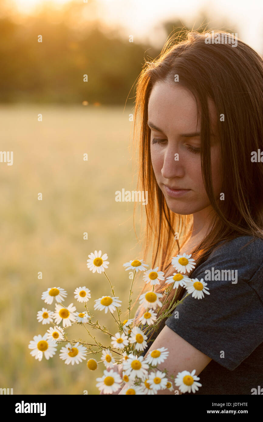 Long hair sun female hot hi-res stock photography and images - Alamy