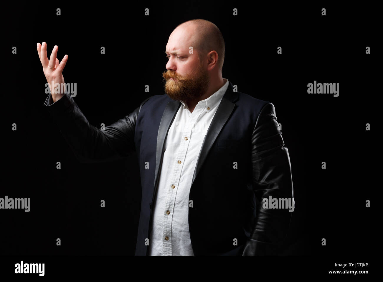 Bald singer hi-res stock photography and images - Alamy