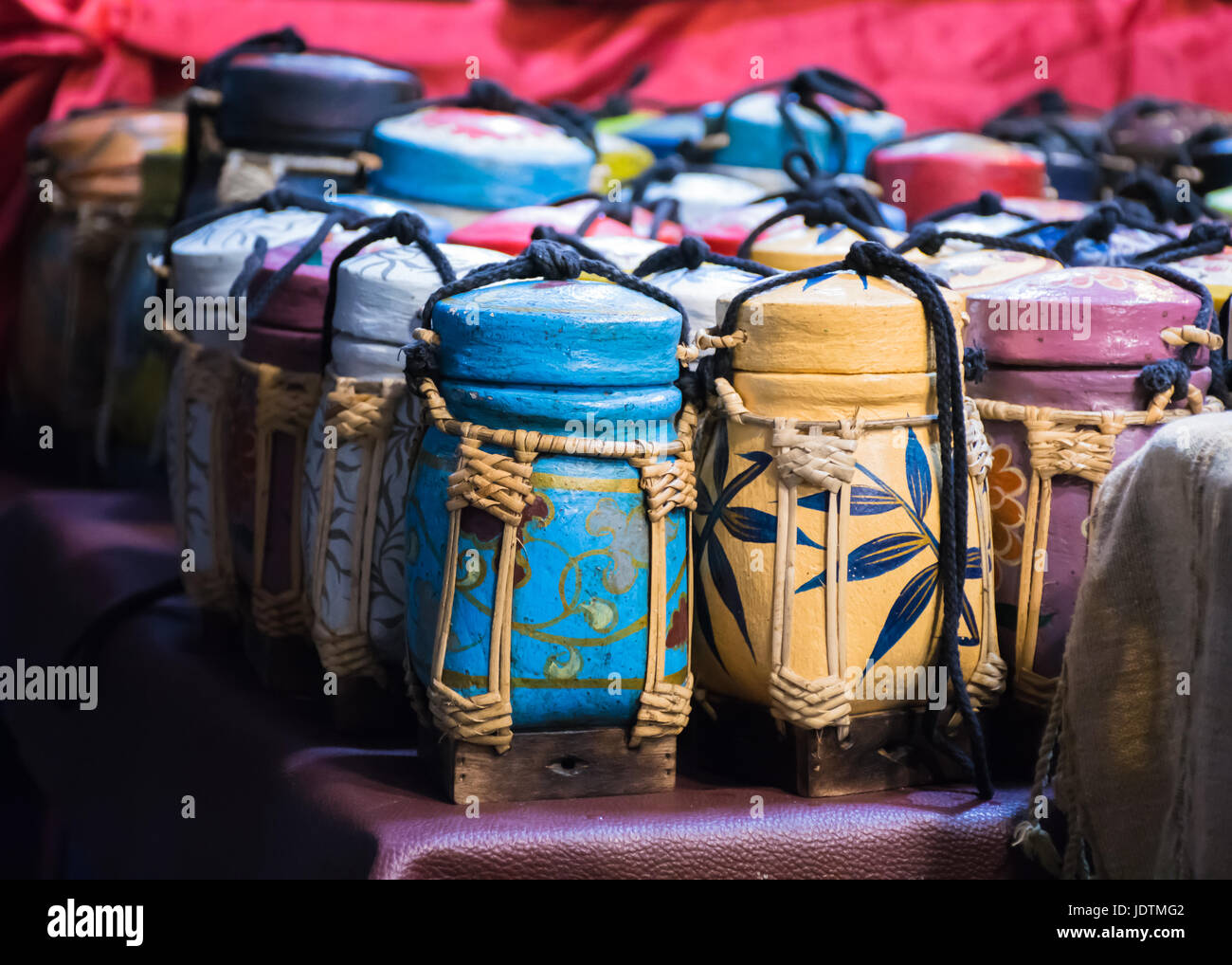 Hill Tribe Lunch Box Stock Photo - Alamy