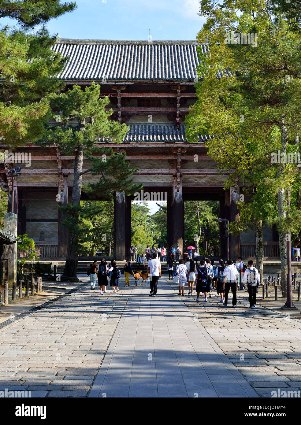 Nandaimon Gate, Nara, Japan Stock Photo - Alamy