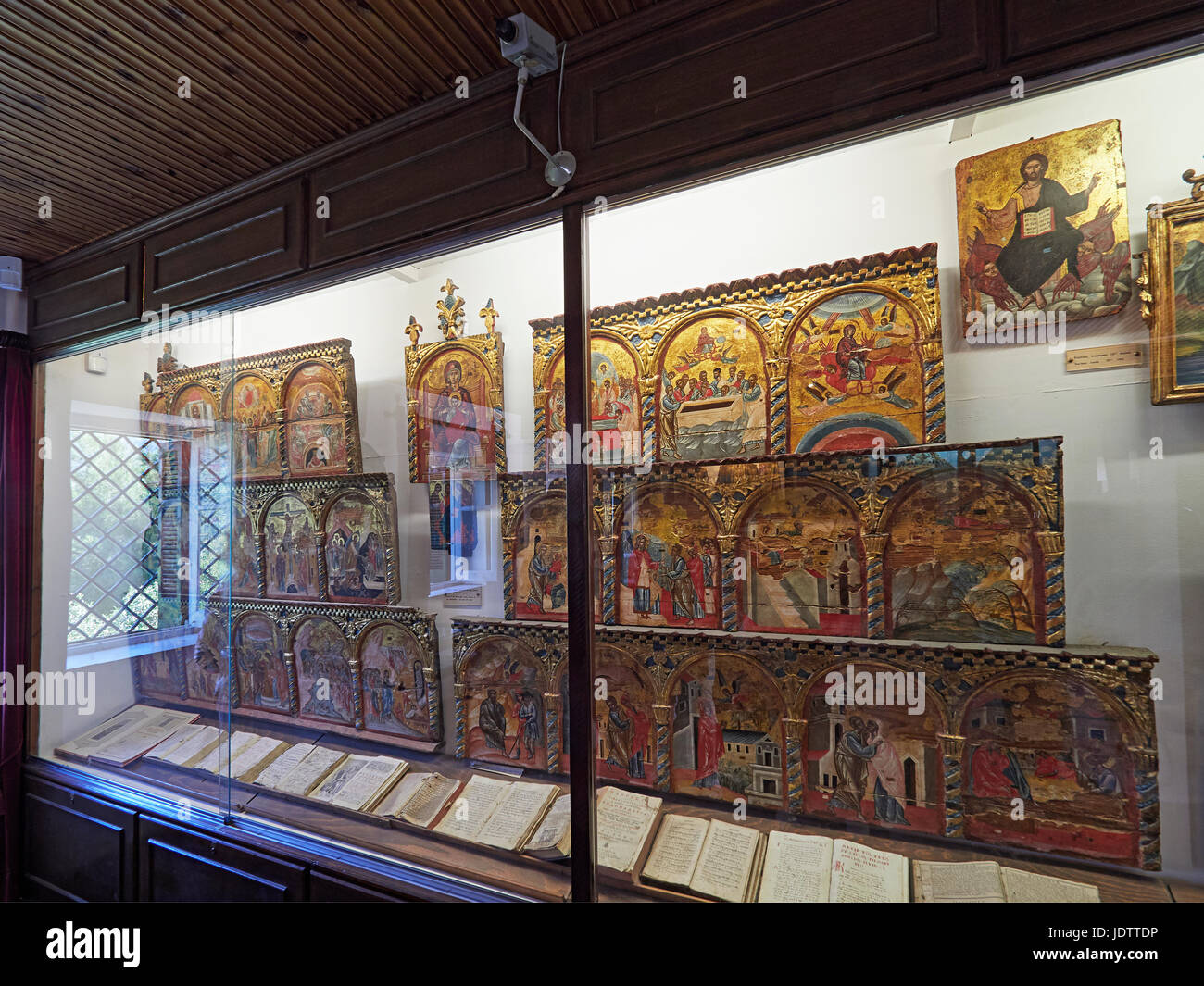 Corfu Paleokastritsa Monastery and Byzantine icons on the Greek island ...