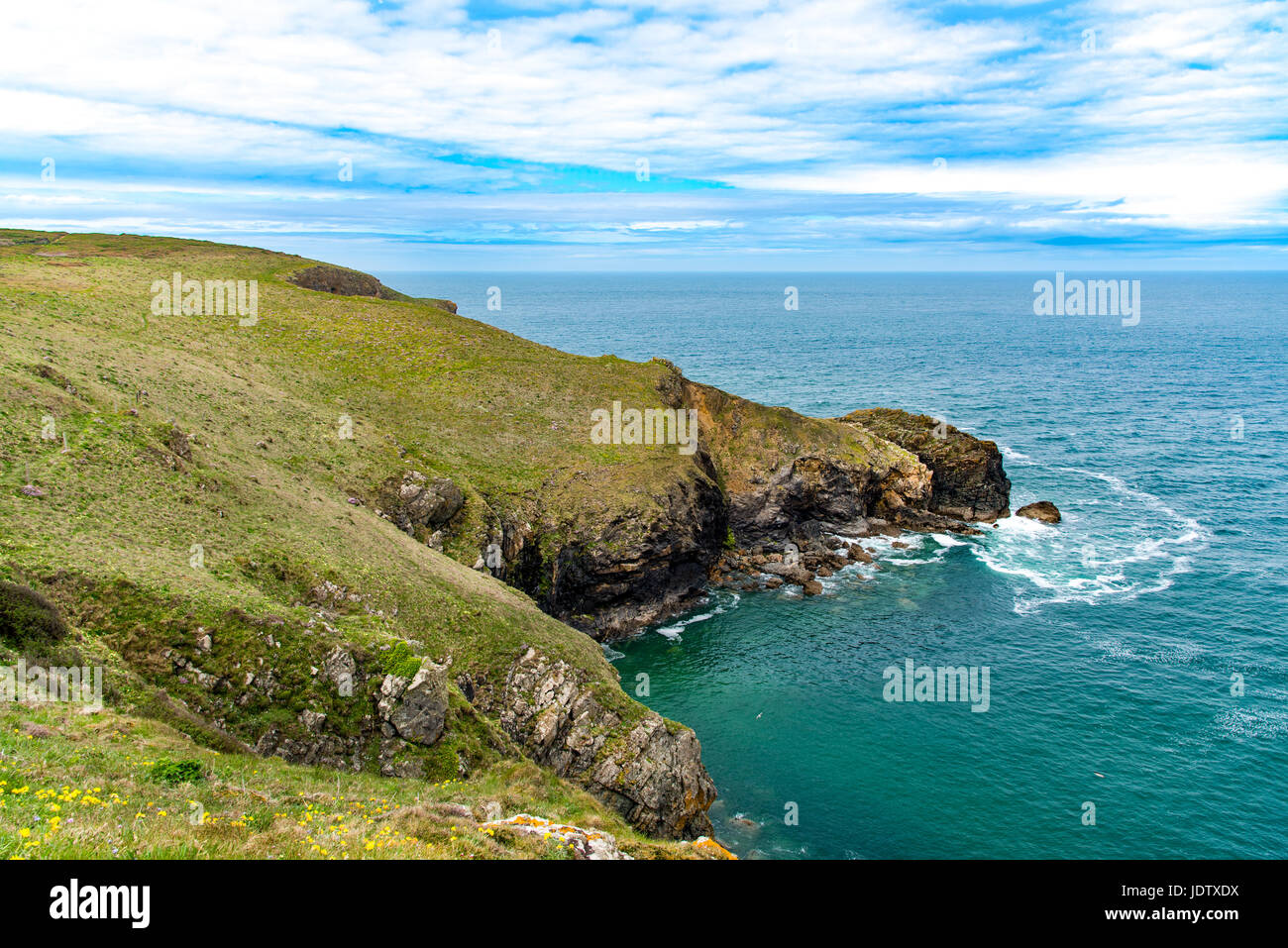 Chairs Rock at Trevose Head, near Padstow, Cornwall Stock Photo - Alamy