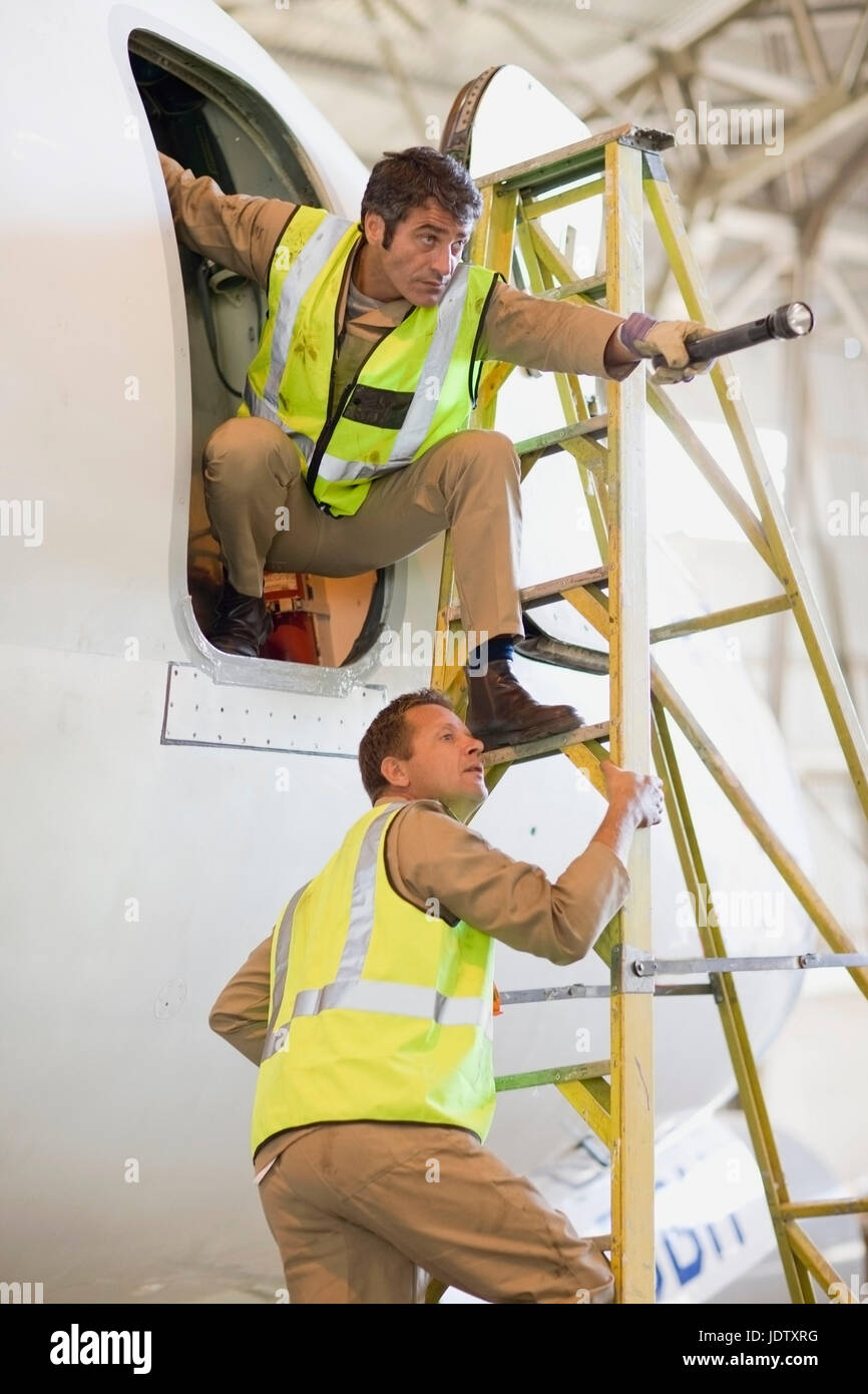 Aircraft ladder hi-res stock photography and images - Alamy