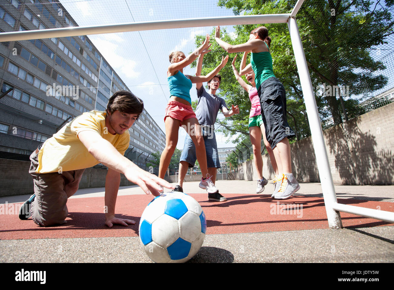 Soccer winner celebrations hi-res stock photography and images - Alamy