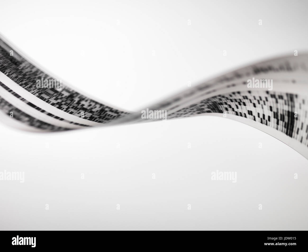 DNA base sequence in autoradiogram Stock Photo - Alamy